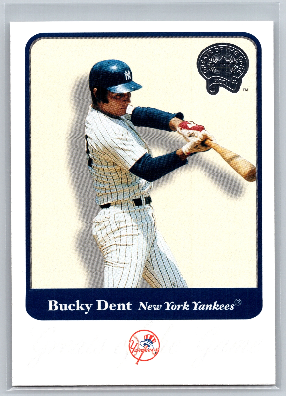 2001 Fleer Greats of the Game - #67 Bucky Dent for sale online | eBay