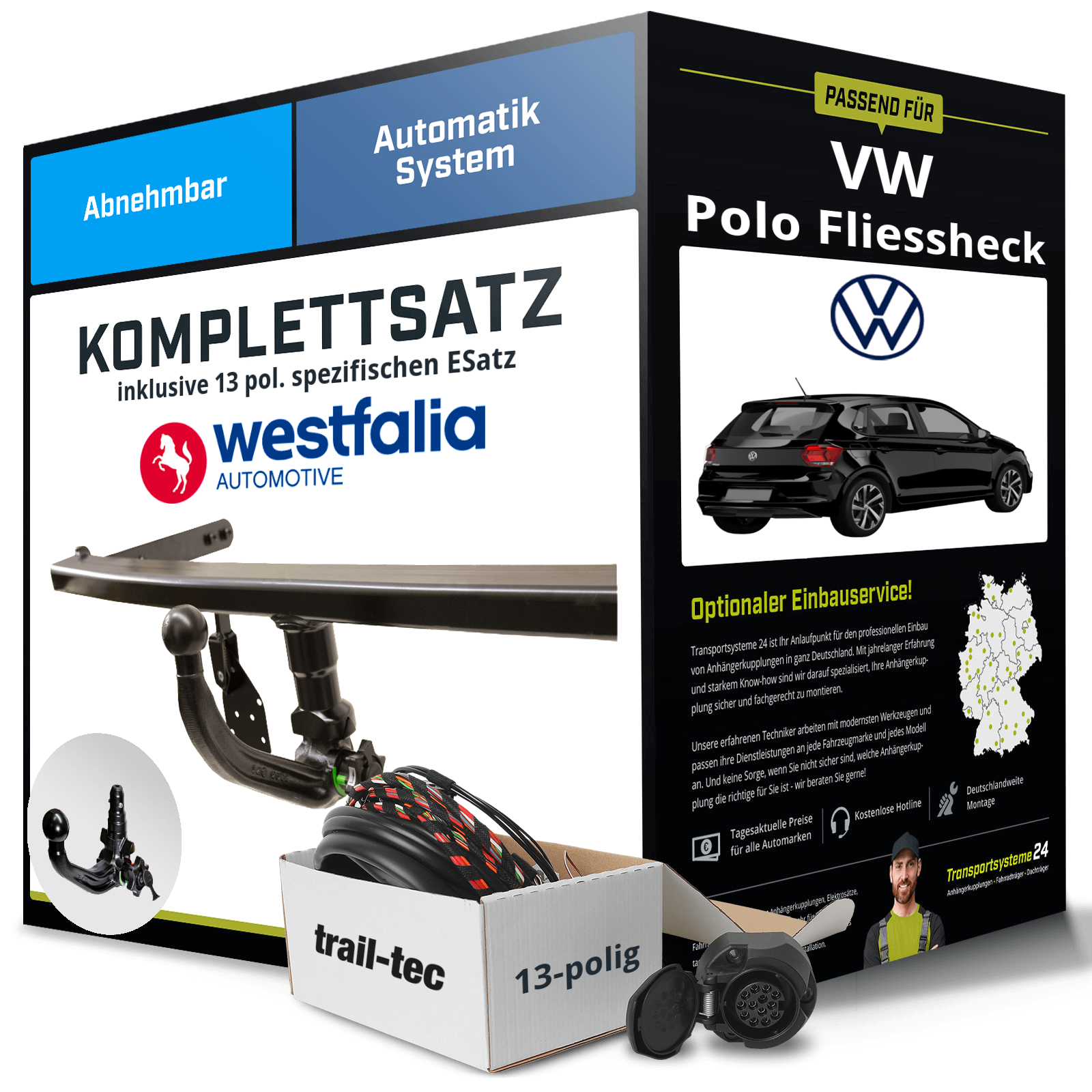 Anhängerkupplung Für Vw Polo
