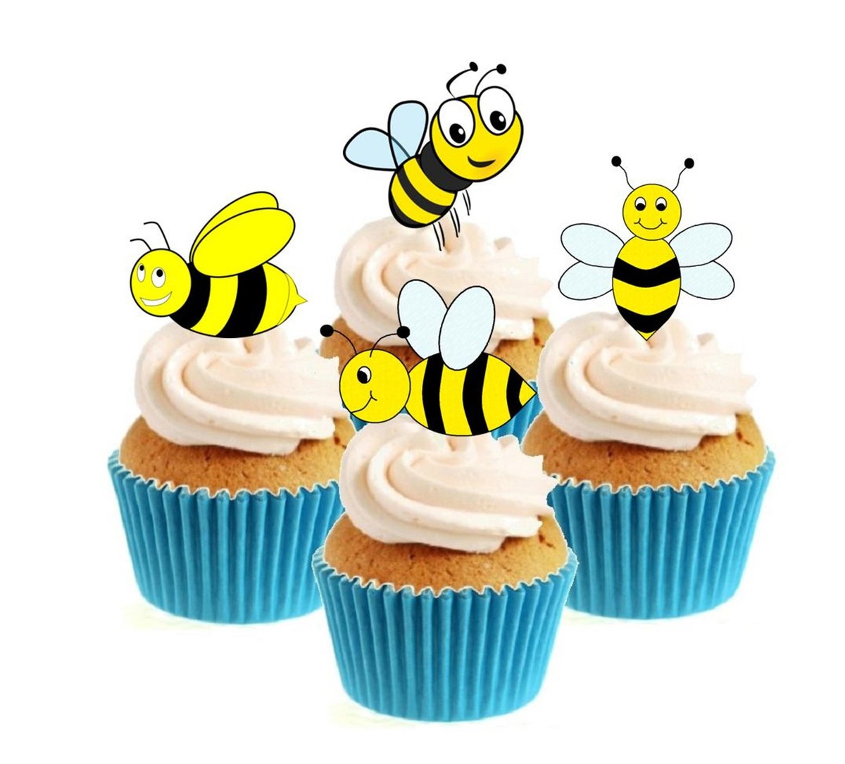 Cute As Can Bee Cake Topper Maya The Bee Cup Cake Toppers For Birthday