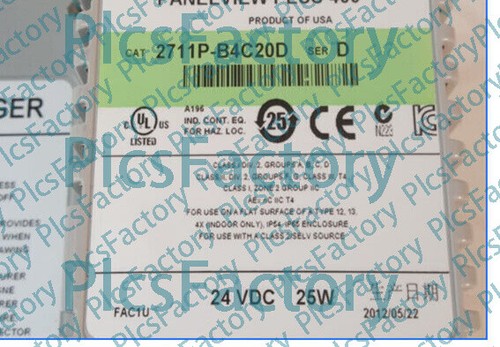 NEW Unopened Allen Bradley 2711P-B4C20D Panelview Plus 400 HMI Touch ...
