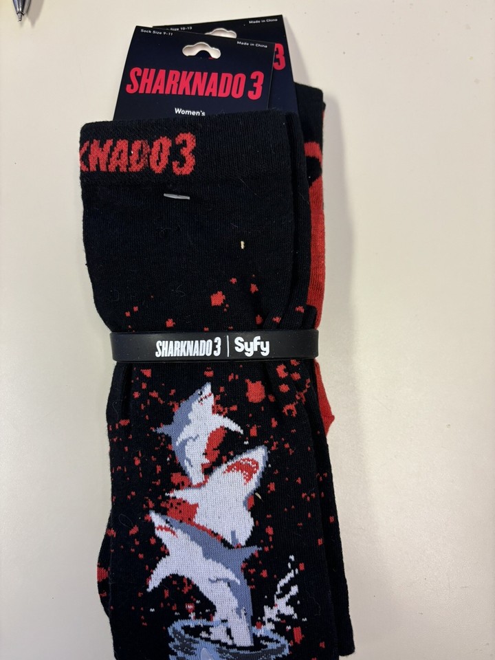 Syfy Sharknado 3 Limited Edition Press Kit -- DVDs, Socks and more ...