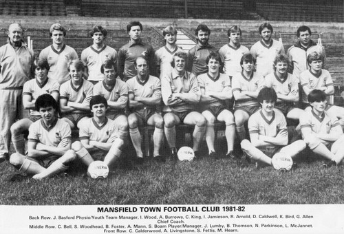 MANSFIELD TOWN FOOTBALL TEAM PHOTO>1981-82 SEASON | eBay