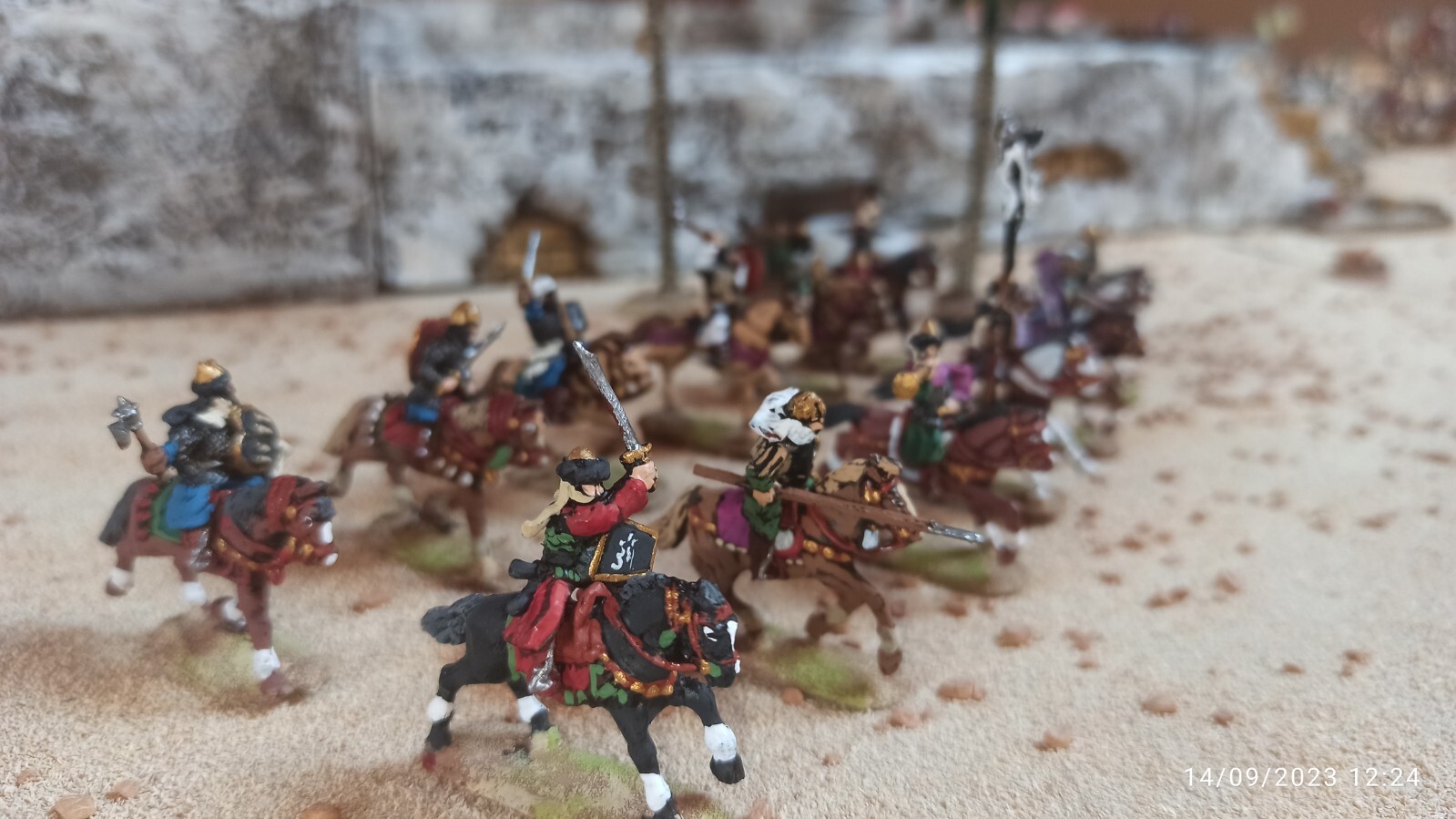 1/72 - El Cid / Crusades Arab - Muslim Cavalry - Strelets / pro painted ...