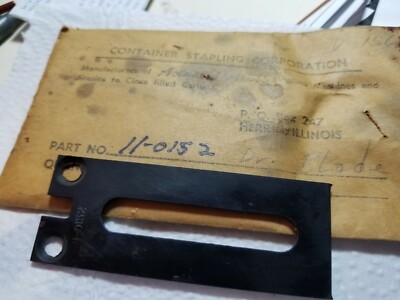 11-0152 CONTAINER STAPLING CORP 11-0152 Driver Blade Carton Stapler | eBay