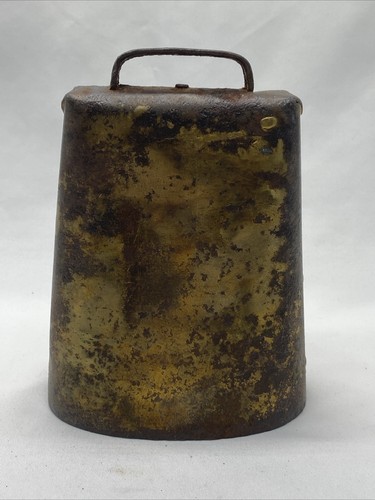 Antique, Vintage Cast Iron Cow Bell | eBay
