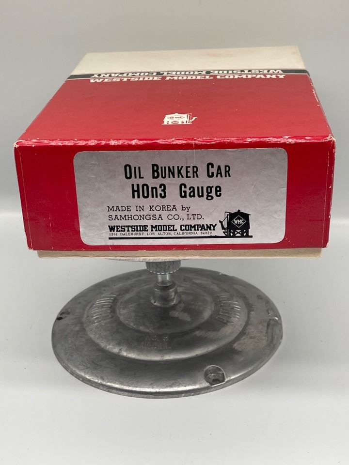 HOn3 Westside Model Company Brass Oil Bunker Car by Samhongsa LTD | eBay