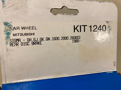 Wheel Bearing Kit SKF 1240 Mitsubishi Sigma Rear Disc Brake | eBay
