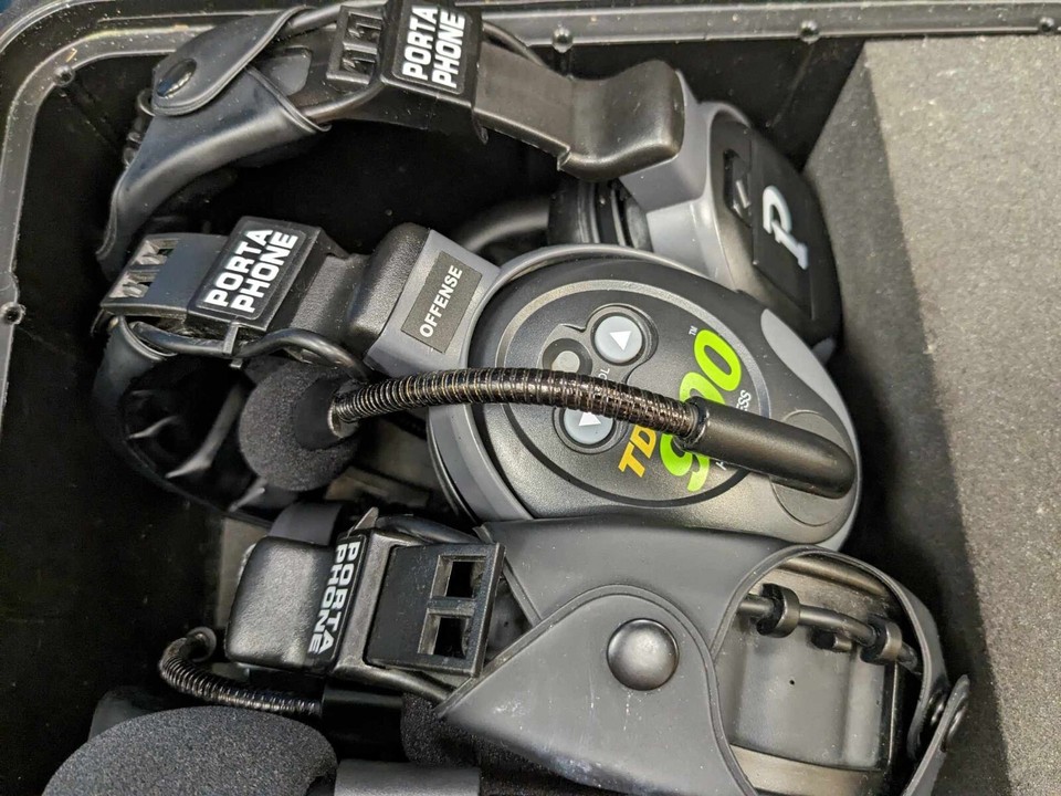 PortaPhone TD-900 5 Coach Headset System for Football Coaches | eBay