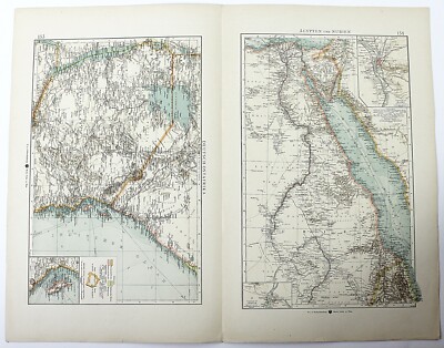 Pre-1900 - Map Egypt