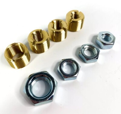 Brass Shift Knob Adapter Kit 16mm x 1.5mm To US Standard Threads | eBay