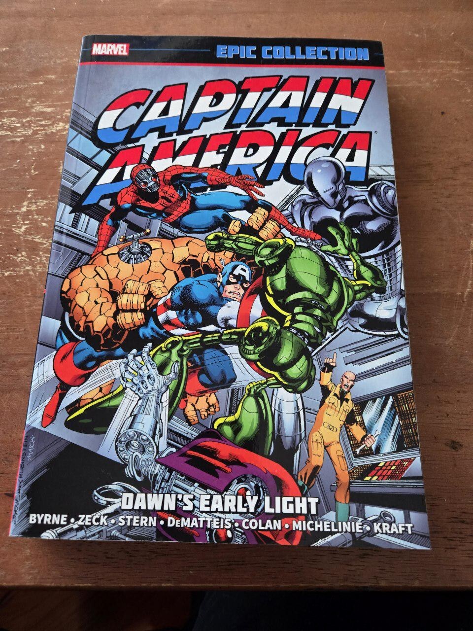 Captain America Epic Collection Vol 9 Dawn's Early Light Marvel Trade ...