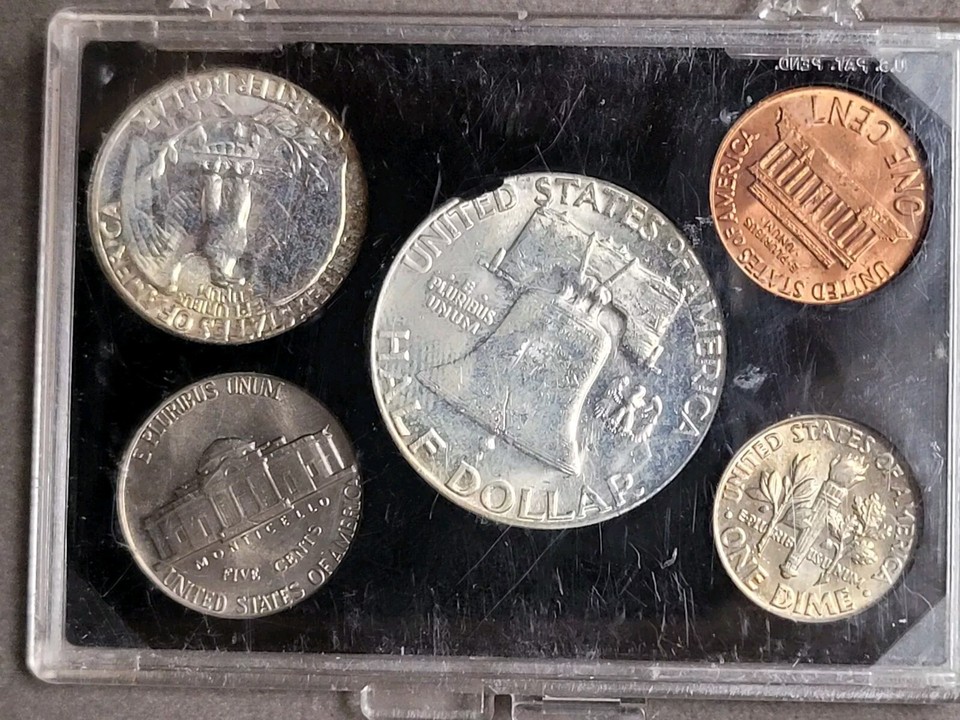 1963 US Proof Set In Hamelin Harvard Plastic Holder 5 Coins | eBay