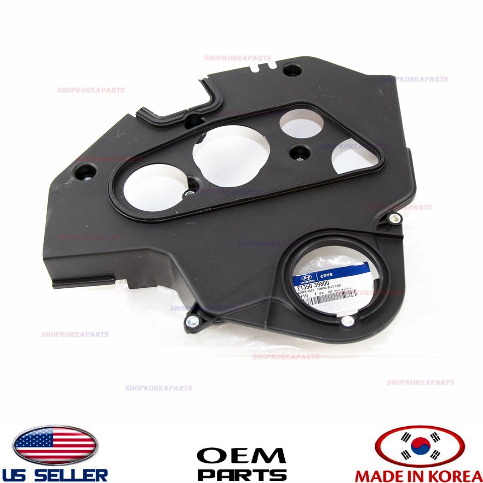 2003-2006 Kia Sorento Genuine Engine Timing Belt Lower Cover OEM 21350 ...
