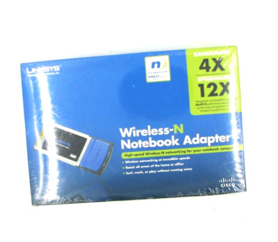 Cisco-Linksys WPC300N Wireless N G B PCMCIA Network Adapter Notebook ...