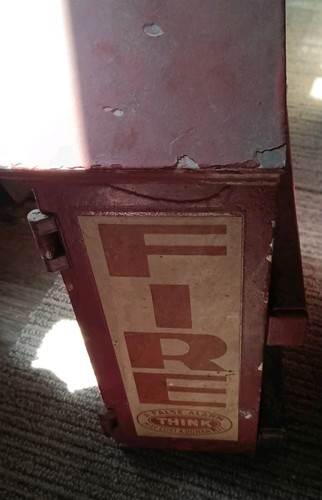 Vintage Gamewell Fire Alarm Box w/Key | eBay