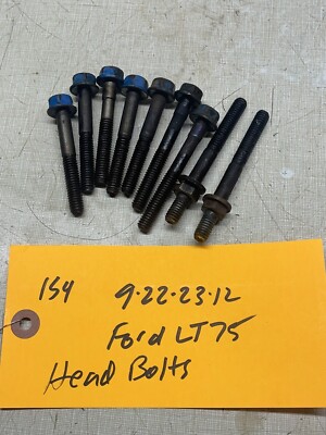 FORD LT75 Tractor Engine Cylinder Head Bolts Briggs & Stratton 170707 ...