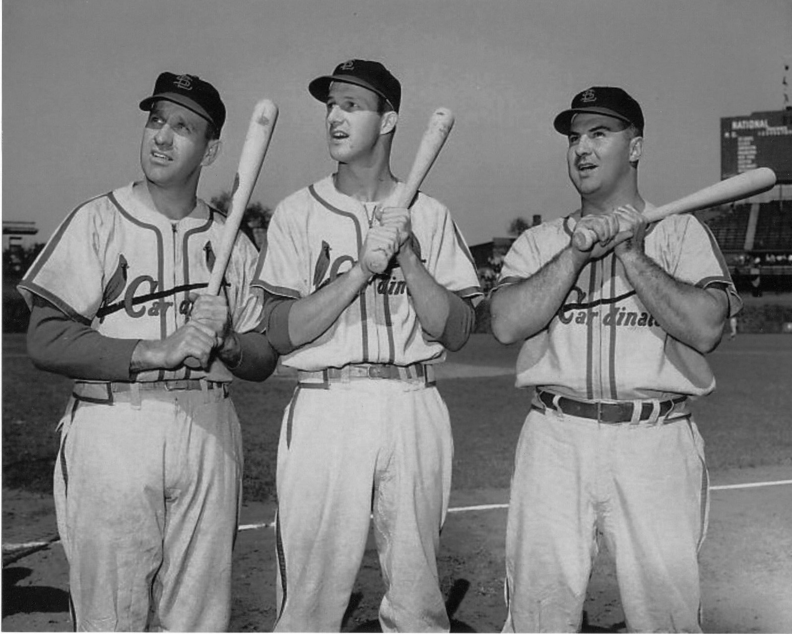 ENOS SLAUGHTER STAN MUSIAL & RON NORTHEY CARDINALS STARS 8X10 | eBay