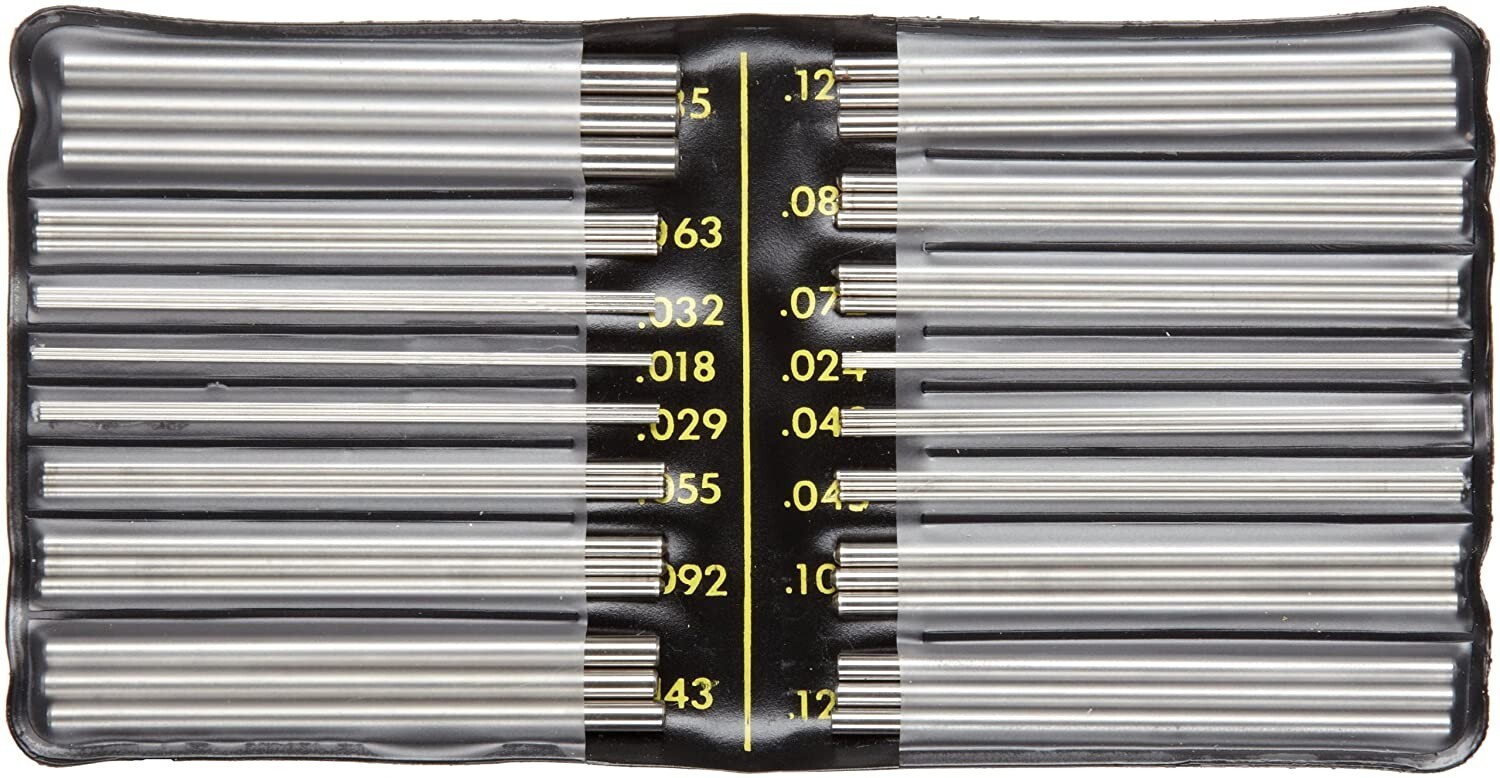 SAE/ Metric Thread Measuring Wire Set Measuring Pitch Diameter Lathe ...