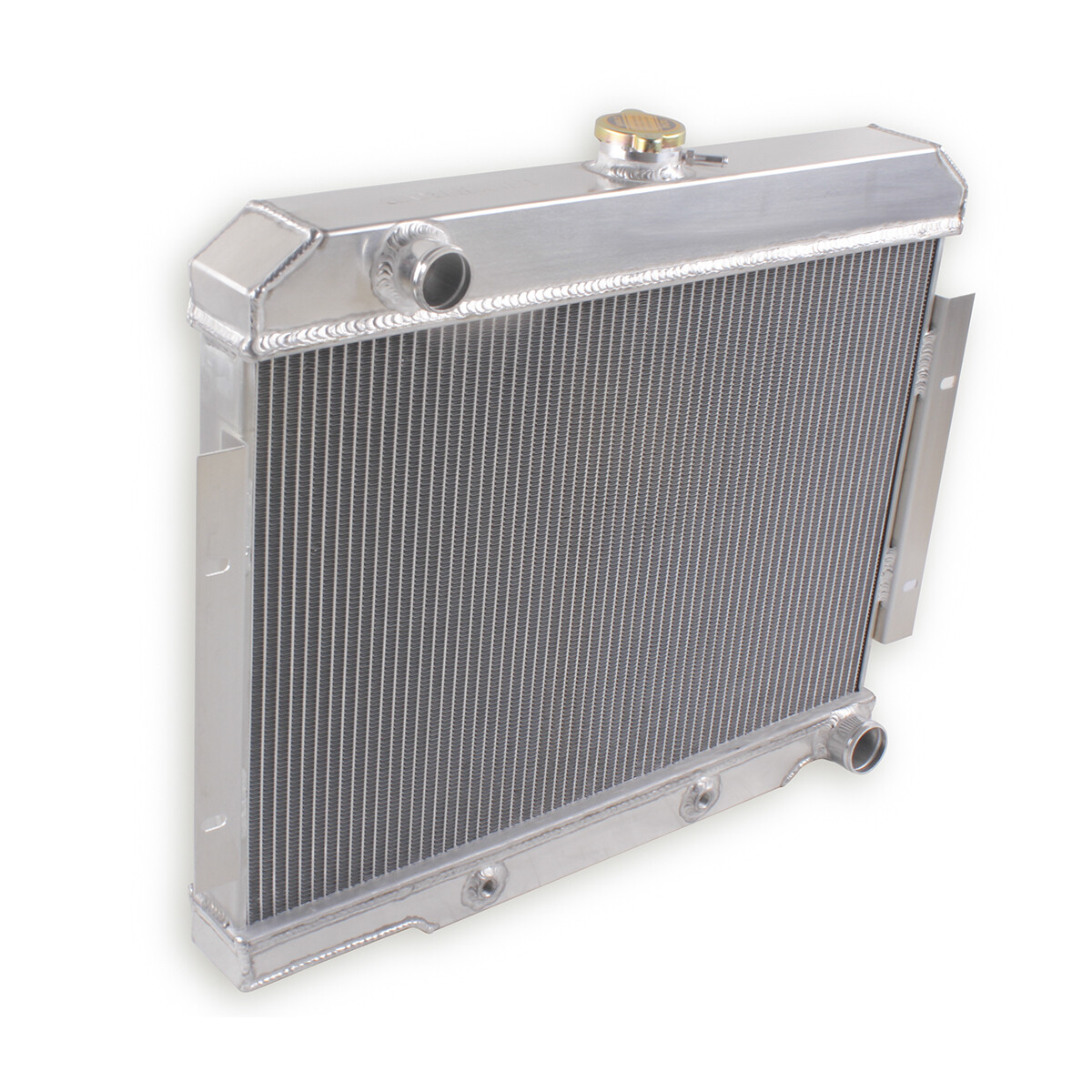 For 1972-1986 Jeep CJ5 CJ6 CJ7 V8 Chevy 3 Row Aluminum Radiator w/ Fan ...