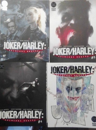 Joker/Harley: Criminal Insanity # 1, 3,4 + Secret Files - (2019) DC ...
