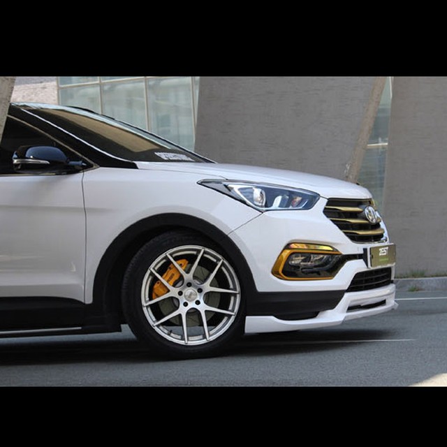 Front Rear Lip Body Kit Parts Unpainted for HYUNDAI Santa FE Sports ...