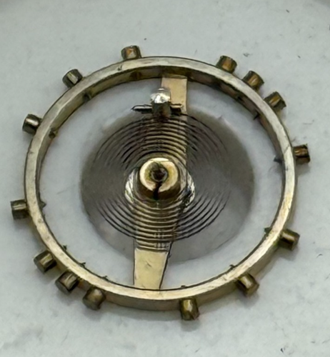 AS 415 Balance Wheel Complete And Spring 9¾’’’ Renata Watch Movement ...