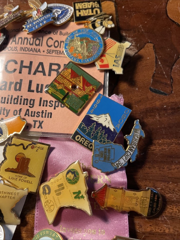 32 Building Inspector Convention Pins | eBay