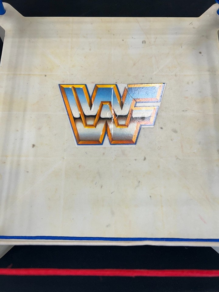Vintage WWF LJN Wrestling Ring 1985 Sling Em Fling Em See Description ...