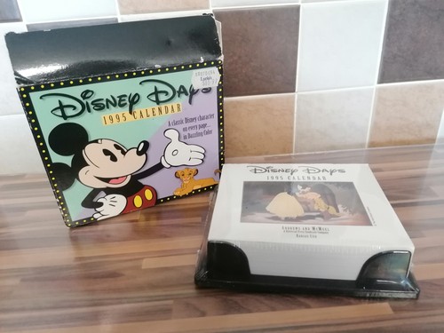 Vintage Disney Days 1995 Desk Calendar in Box | eBay