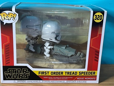 Funko Pop! Star Wars Movie Moment First Order Stormtrooper Tread ...