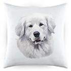 Great Pyrenees Satin Throw Pillow | eBay