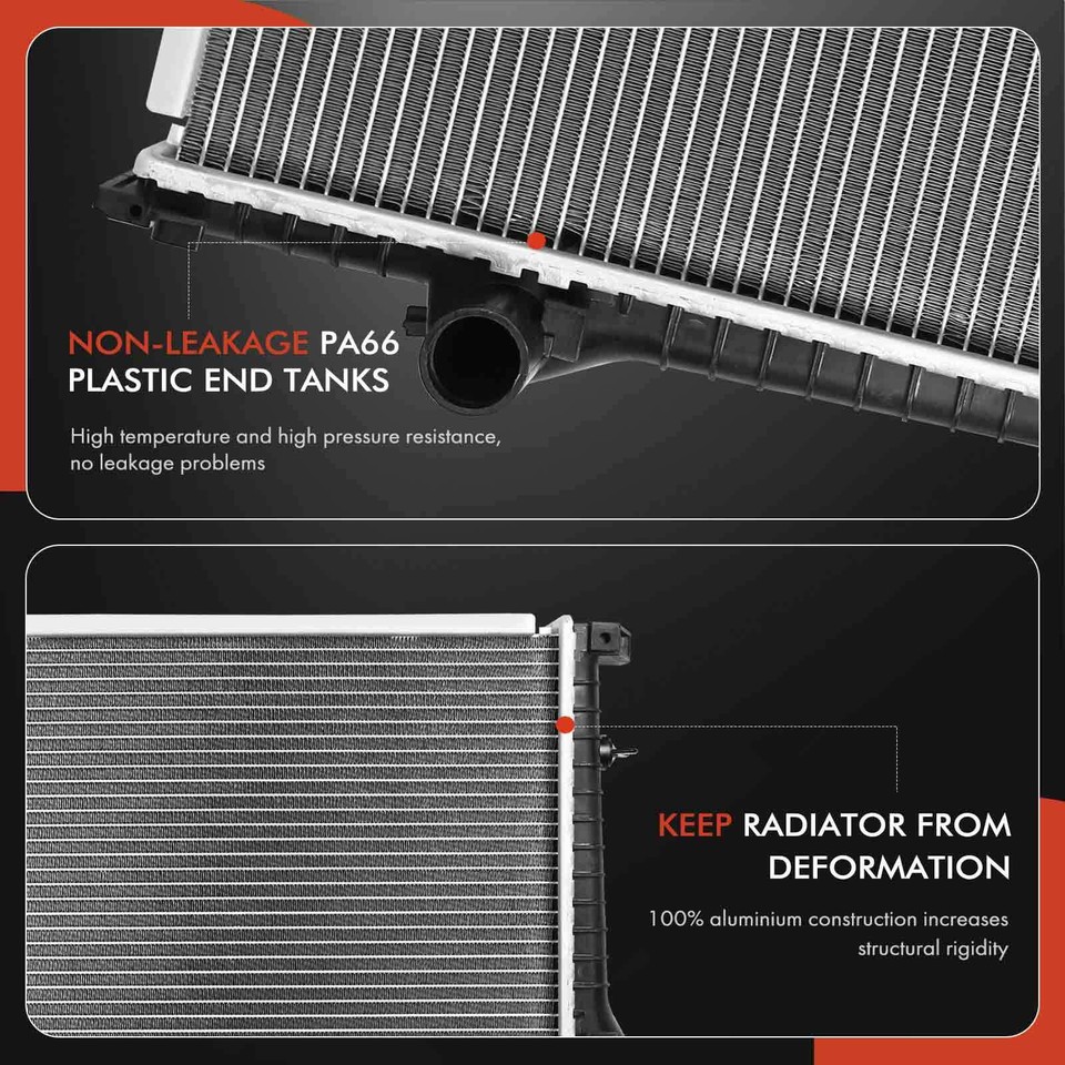 Radiator for BMW E30 E36 318i 318is 1991-1999 318ti Z3 Manual Trans ...