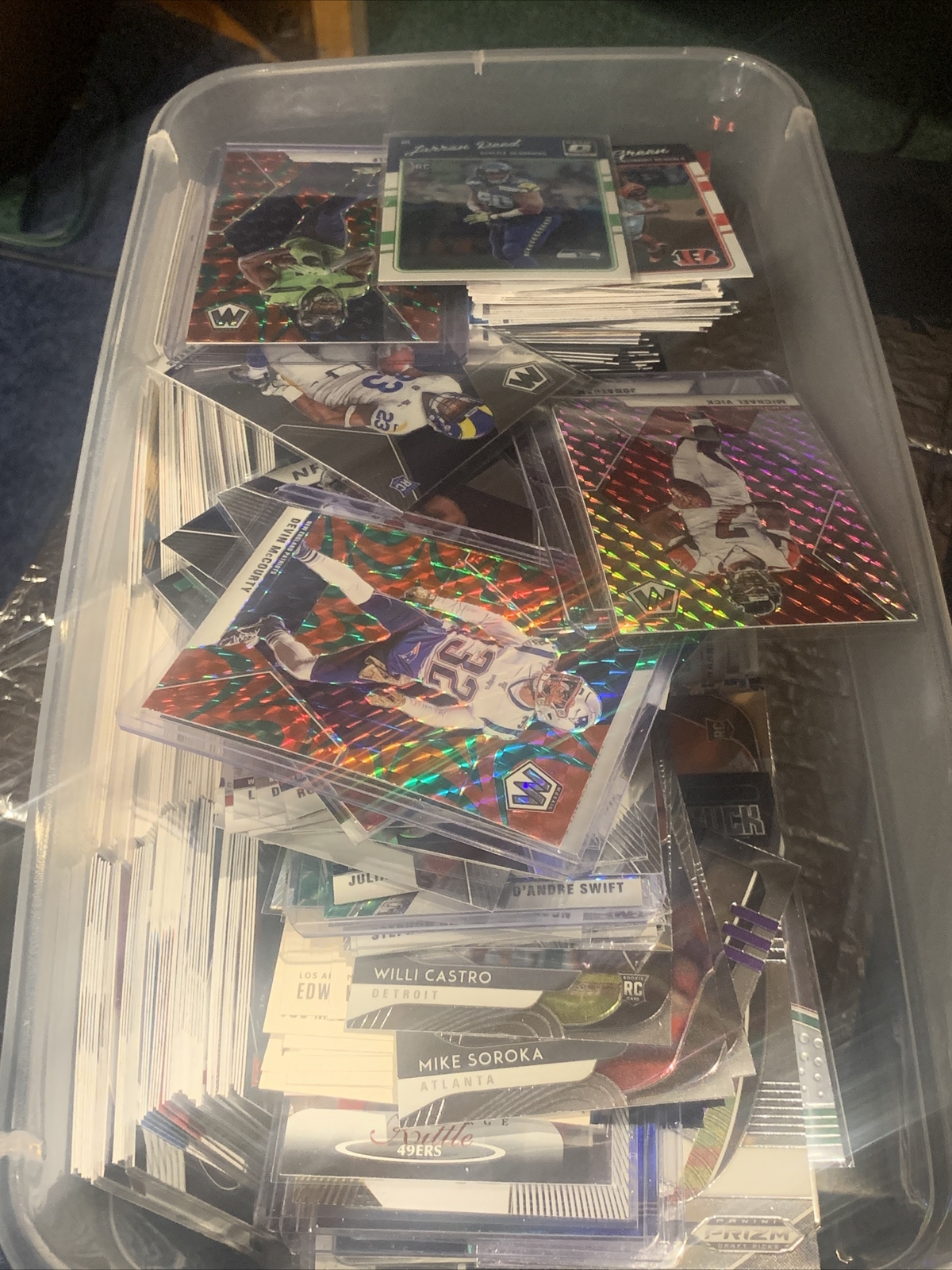 Hot Packs, Repacks- NFL, NBA, MLB. Mixer. Sports Card Collection ...