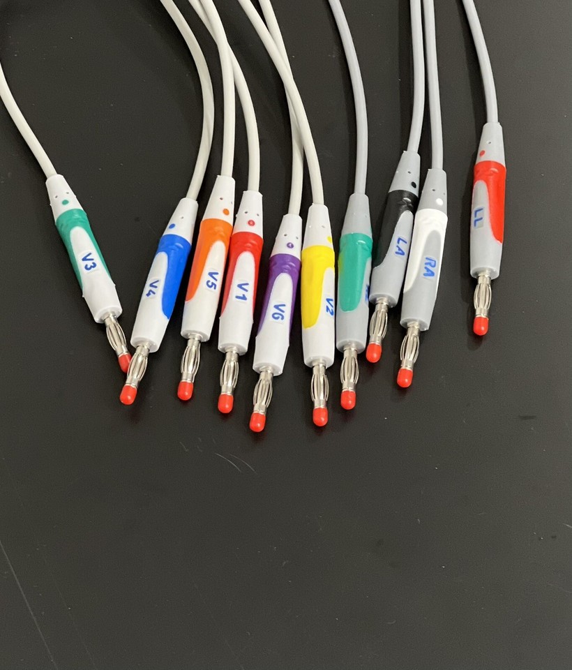 Welch Allyn CardioPerfect SE-PRO-600 EKG Cable Banana Leads - Same Day ...