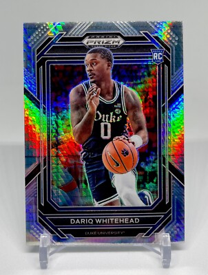 Dariq Whitehead 2023 Prizm Draft Picks HYPER PRIZM Rookie Card RC #25 ...