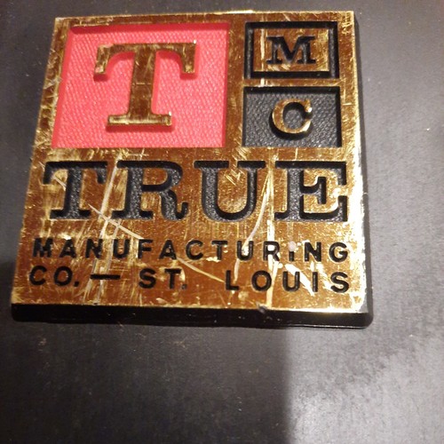 Vintage True Mfg Bottle Opener w/ Cap Bin & Brown Mfg 18”L wall mount ...