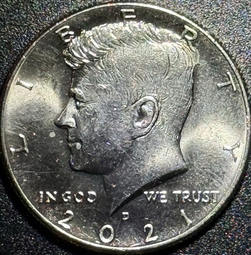 2021 D Mint Mark AU Kennedy Half Dollar | eBay