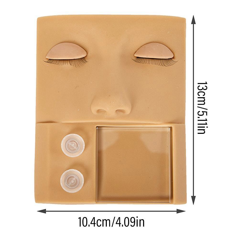 Training Lashes Eyes Practice Head Model Grafting Eyelashes Tools Women ...