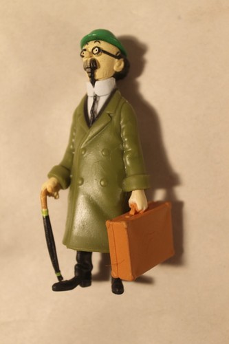 Professor Calculus Adventures of TinTin 3" Plastic Figure | eBay