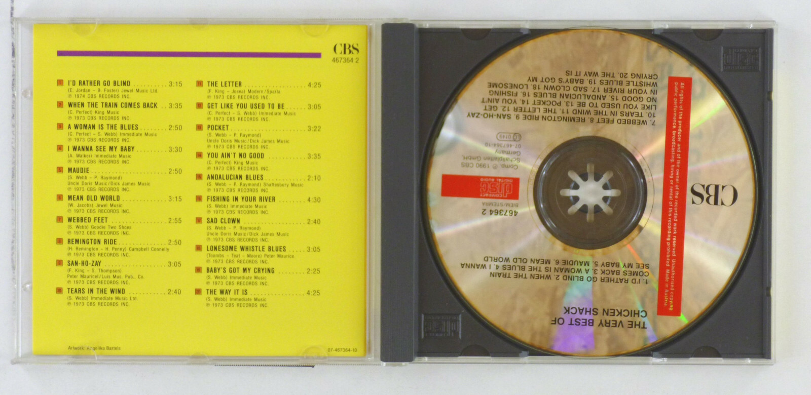 The Very Best of Chicken Shack by Chicken Shack (CD, Feb-2004, Columbia ...