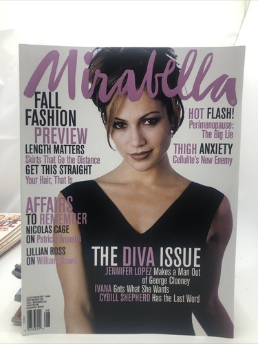 Mirabella Magazine July/August 1998 Jennifer Lopez Cover - No Label ...
