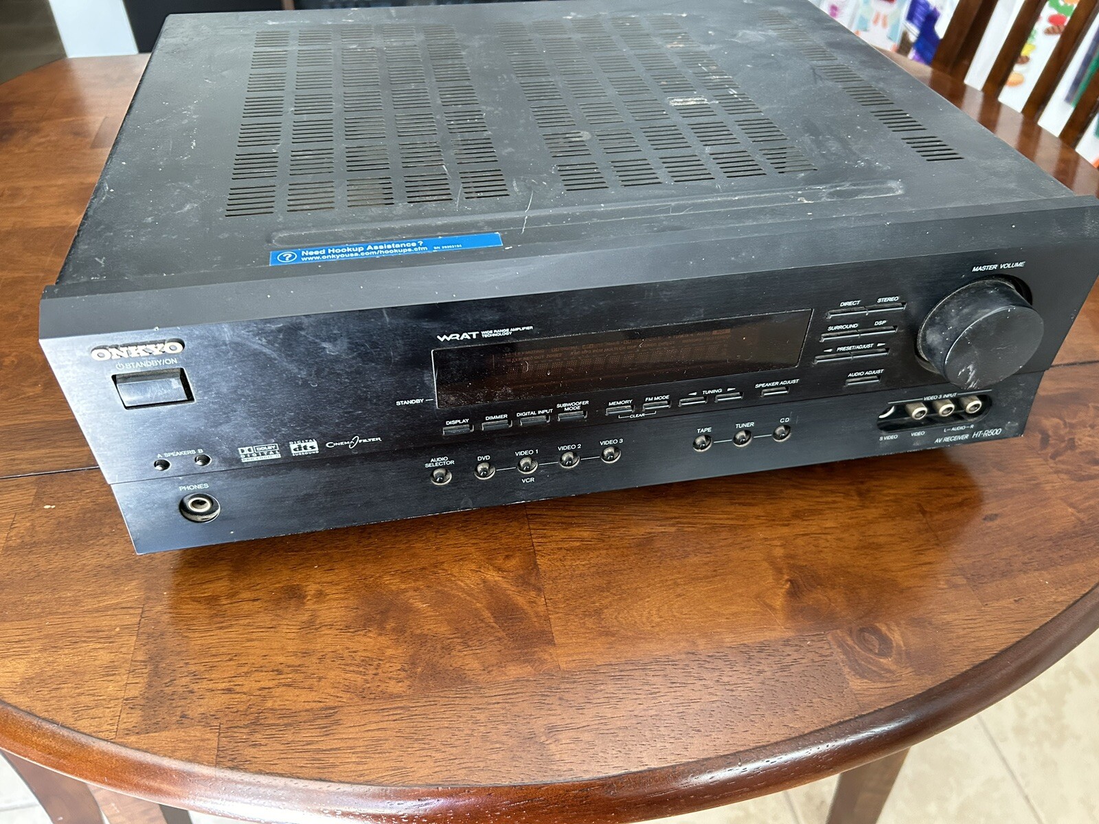 Onkyo HT R500 5.1 Channel 230 Watt Receiver - Powers On 658404148707| eBay