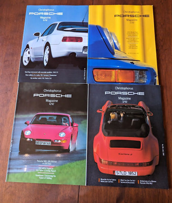PORSCHE CHRISTOPHORUS MAGAZINE 1992 Lot of 4 | eBay