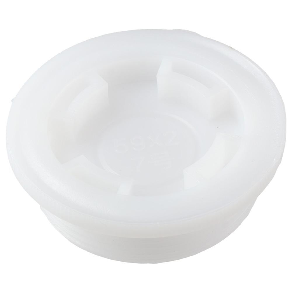 5PCS 2inch 2” Poly Plug White Poly Buttress Plastic Drum Plugs Fine ...