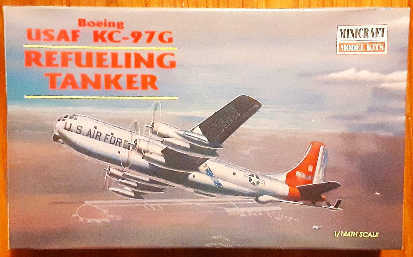 Minicraft Model Kit BOEING USAF KC-97G REFUELING TANKER 1:144 Scale ...