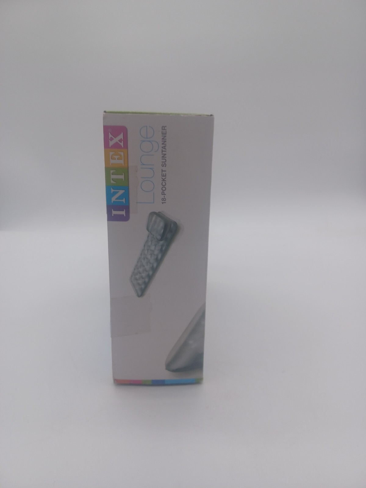 New Intex 18 Pocket Adult Size Inflatable Pool Lounge Sunshine Silver ...