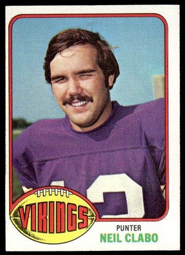 1976 Topps Neil Clabo Rookie Minnesota Vikings #46 | eBay