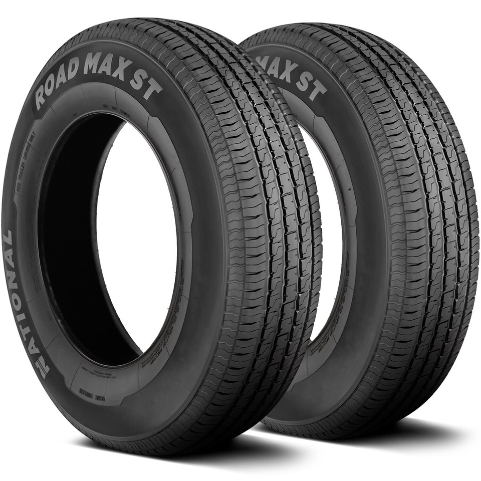 6 Tires ST 235/80R16 National Road Max ST Trailer Load F 12 Ply | eBay