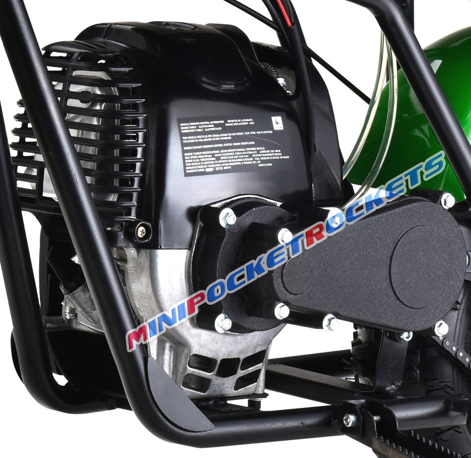 Coleman Style Mini Bike | 40cc 4-Stroke Gas Engine | 28 MPH Mini Pocket ...