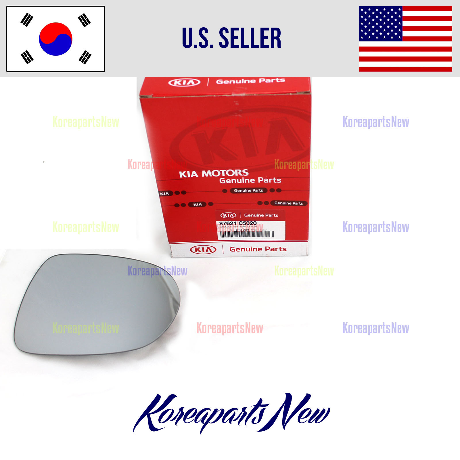 Mirror Glass Right PASSENGER Side HEATED 87621C5020 ⭐OEM⭐ Kia Sorento ...